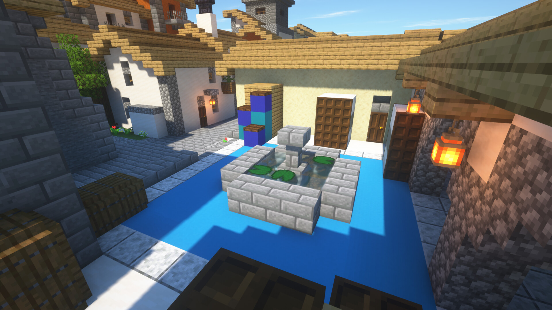 Inferno Map from CS:GO Minecraft Map