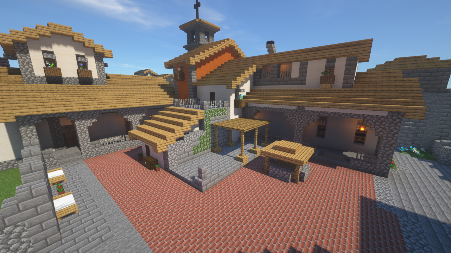 Inferno Map from CS:GO Minecraft Map