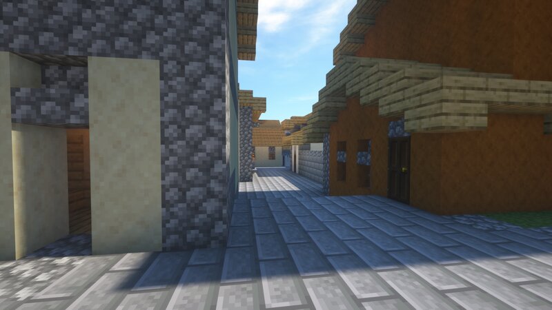 Inferno Map from CS:GO Minecraft Map