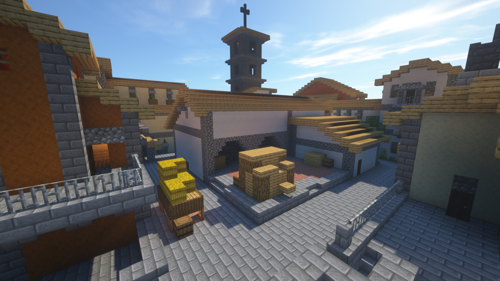 Inferno Map from CS:GO Minecraft Map