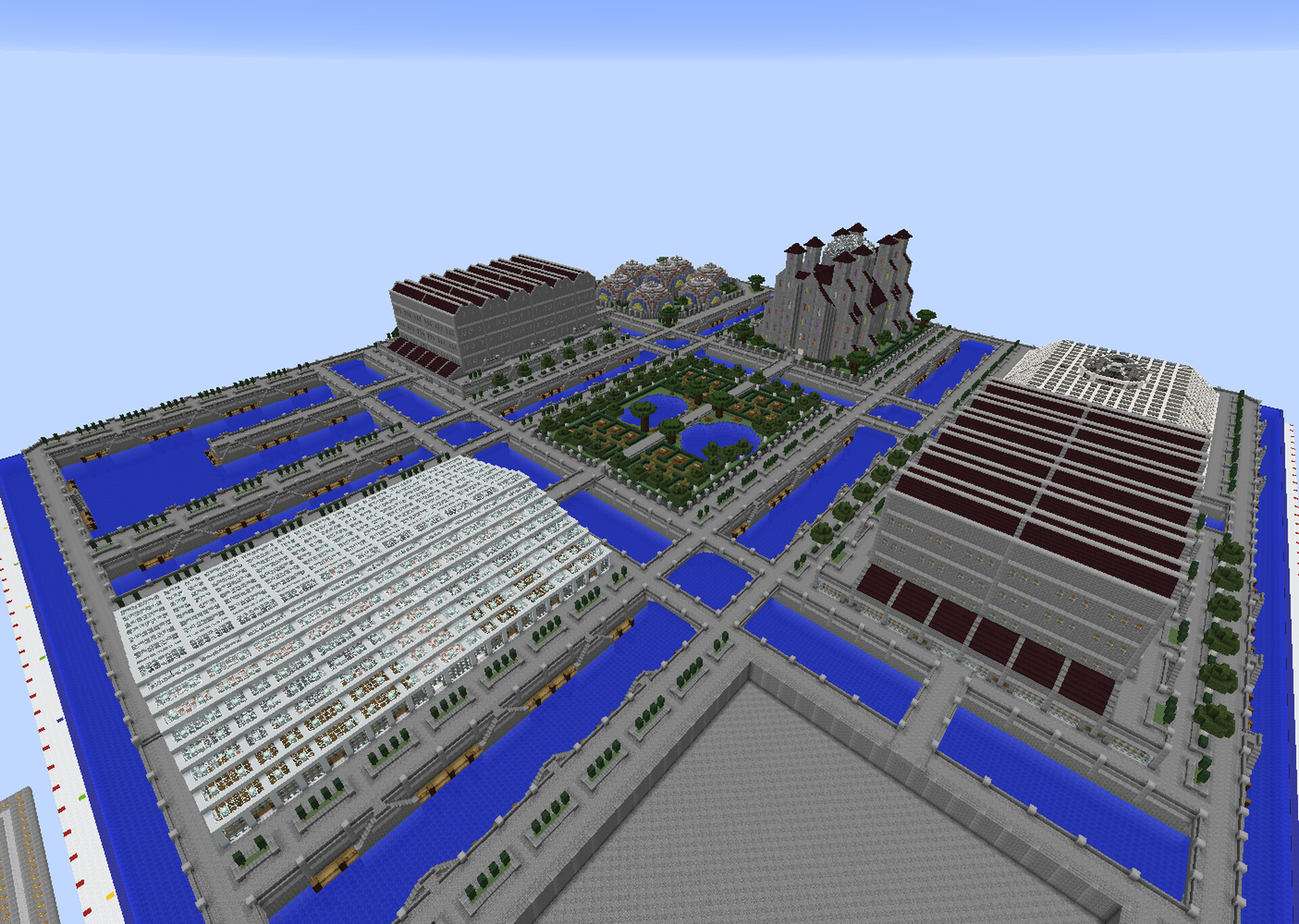 Amsterdam Style Town (Small) Minecraft Map
