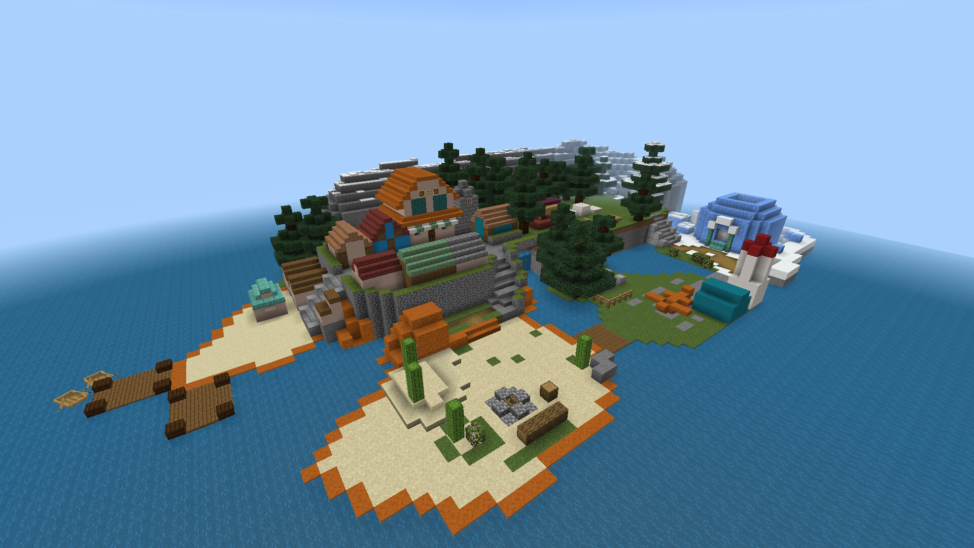 Cuphead map Minecraft Map