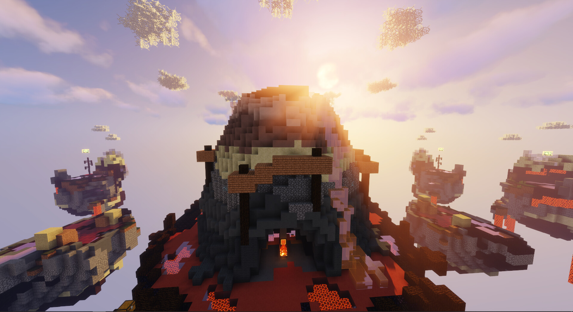 Vulcano SkyWars Map Minecraft Map