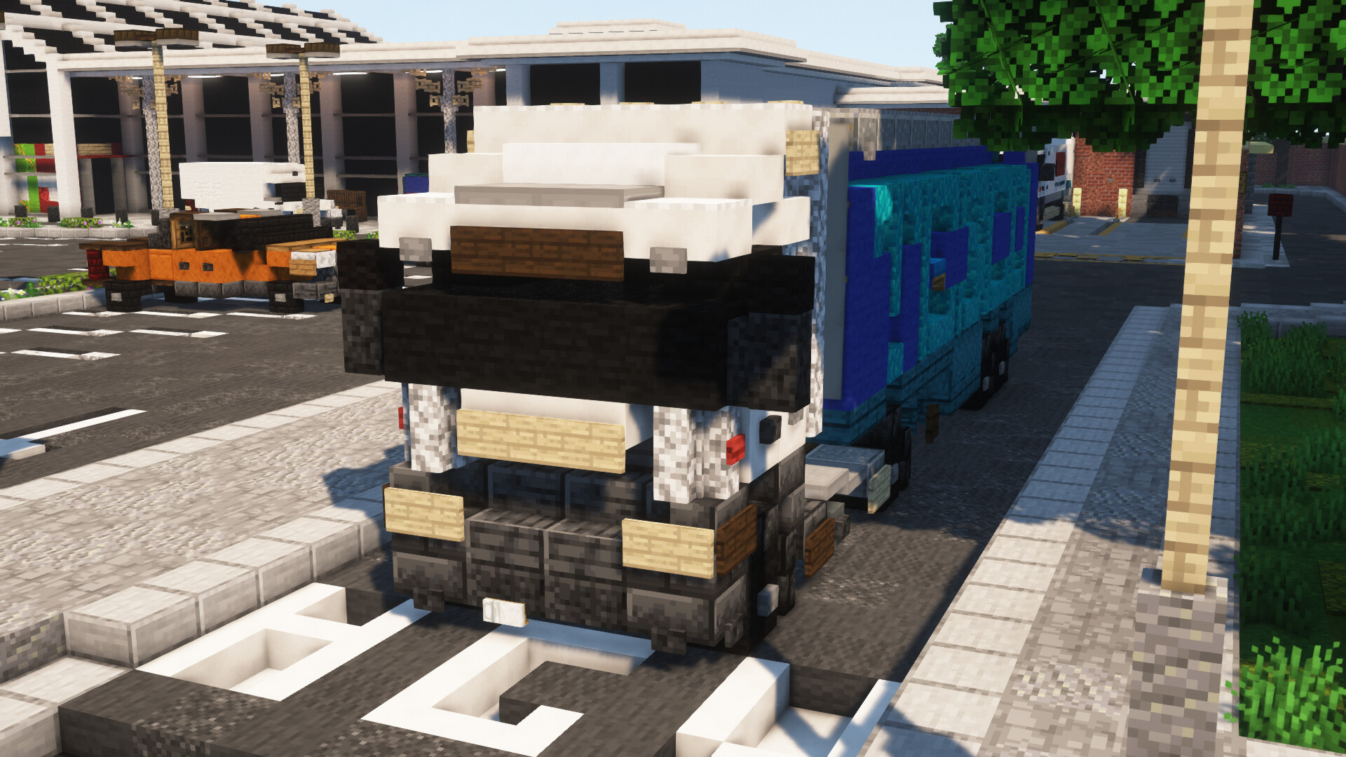 Tesco Mercedes Actros Minecraft Map