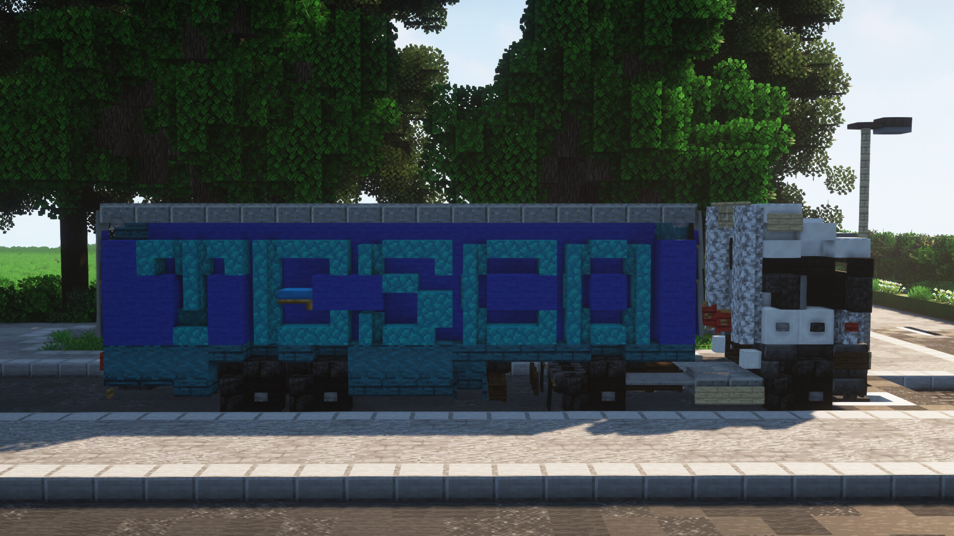 Tesco Mercedes Actros Minecraft Map