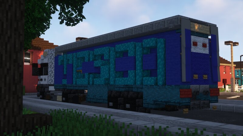 Tesco Mercedes Actros Minecraft Map