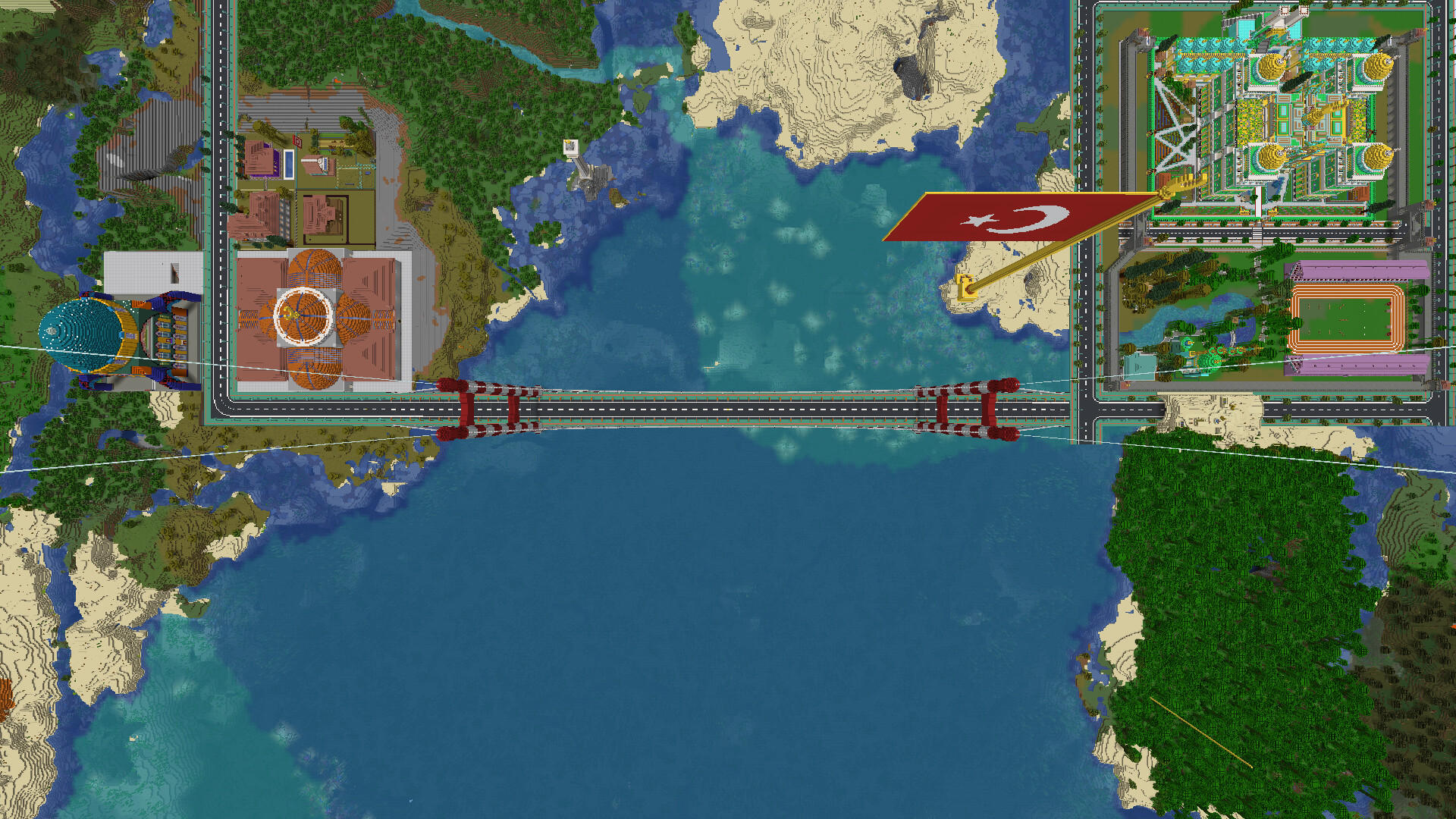 Asma Köprü drawbridge Minecraft Map