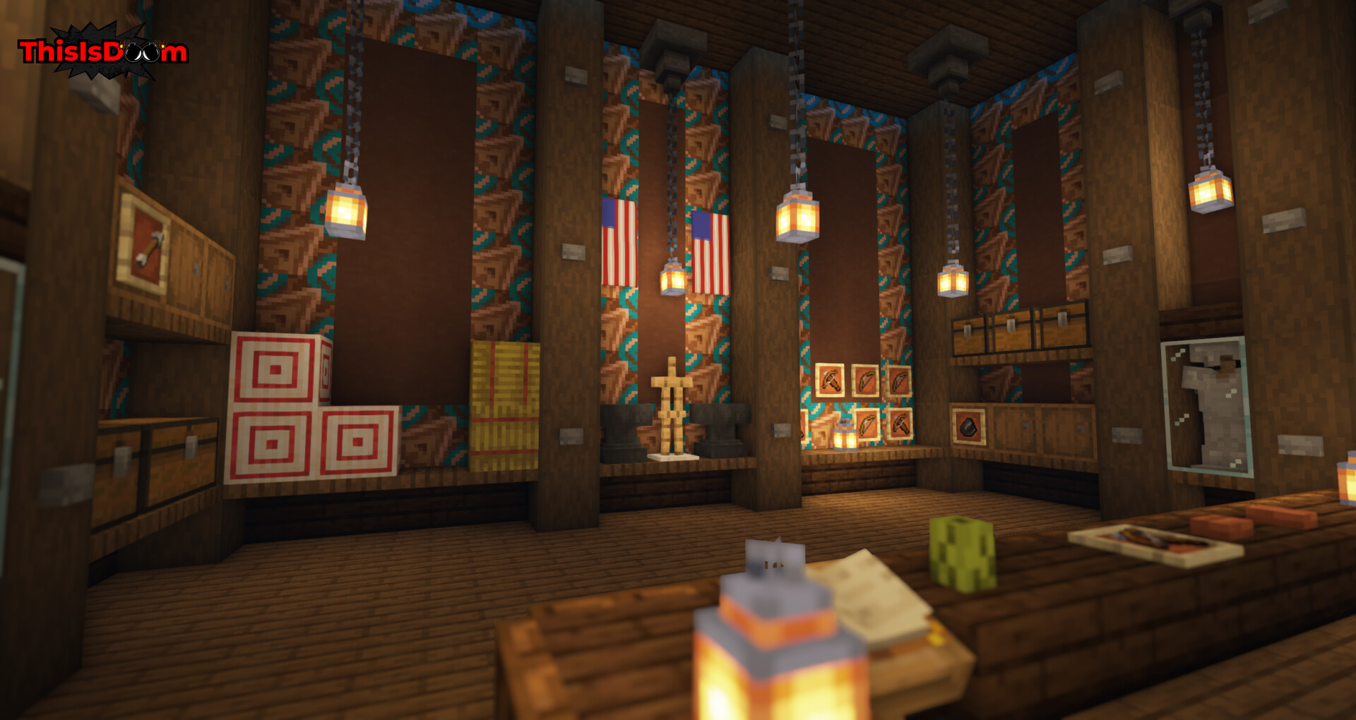 Wild West Gun Store (Build and Litematic) Minecraft Map