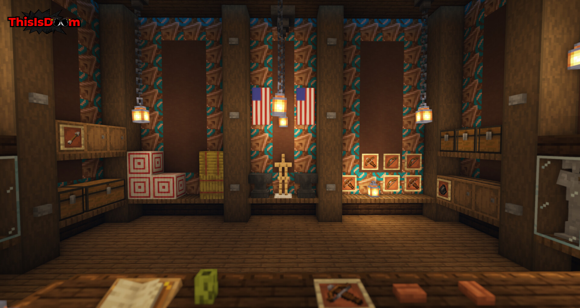 Wild West Gun Store (Build and Litematic) Minecraft Map