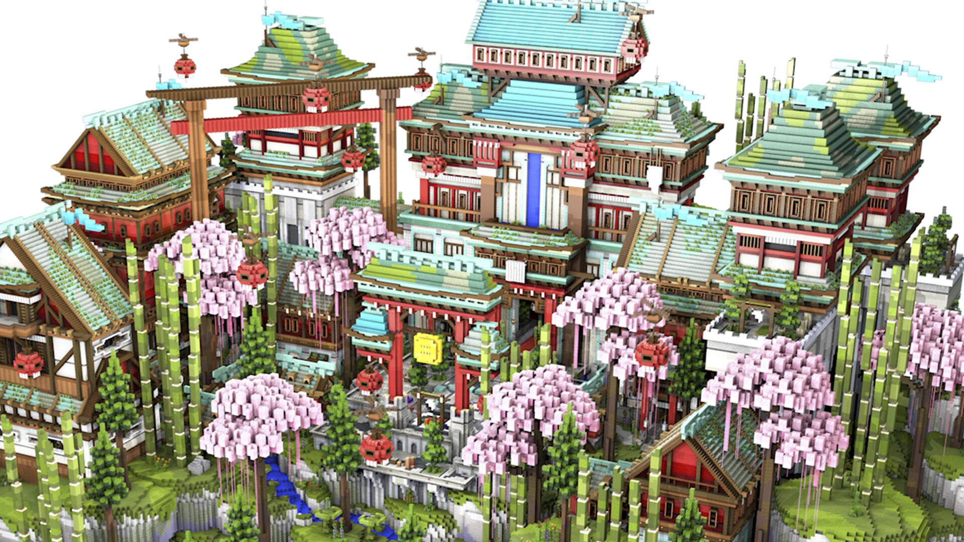 Japan Hub Minecraft Map