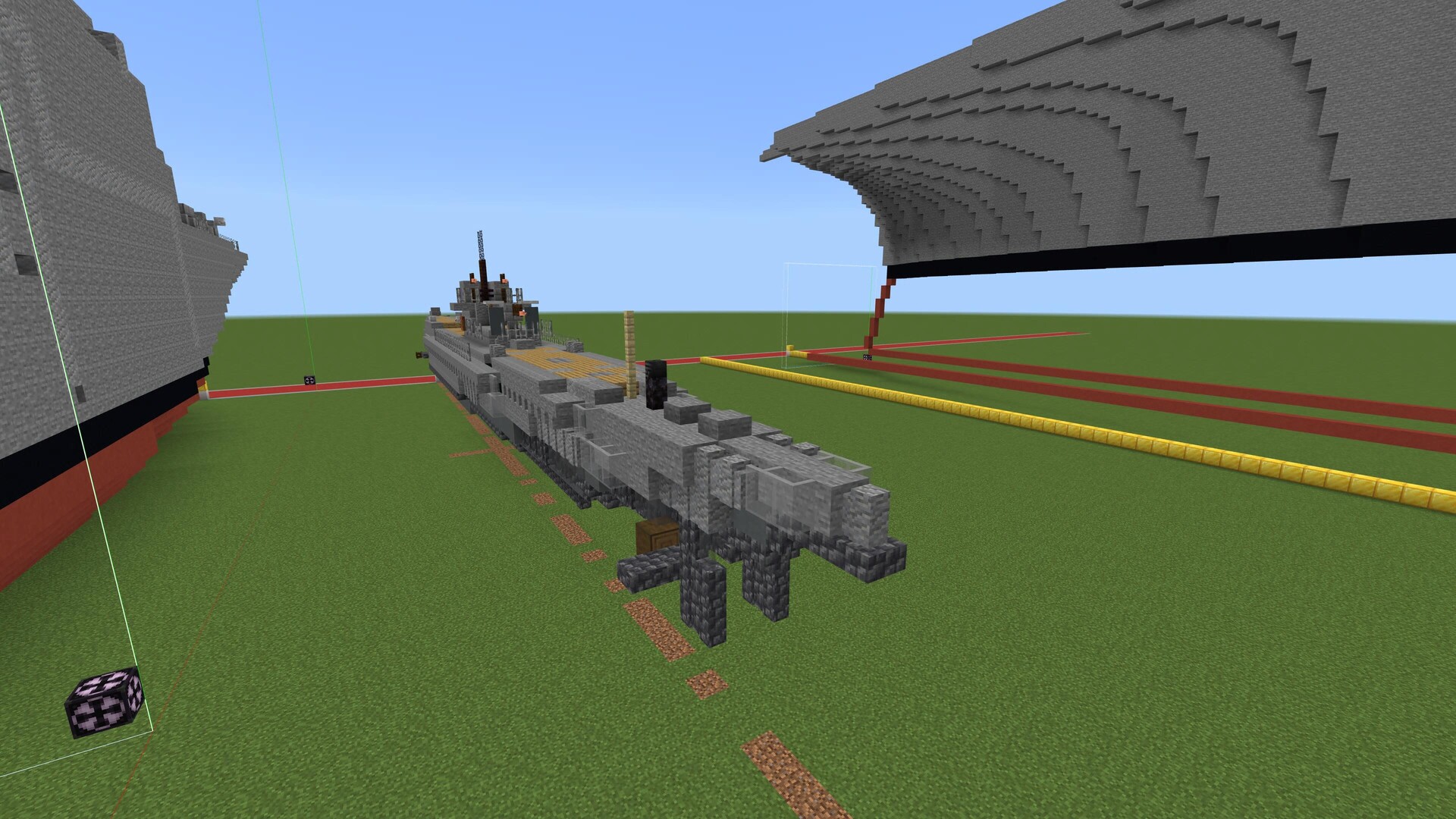 Type ixc u-boat u505 1:1 scale Minecraft Map