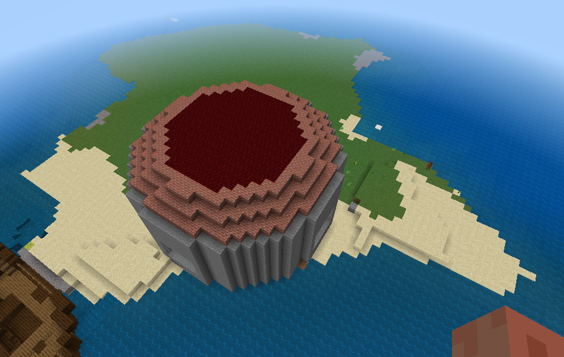 The Stone island Minecraft Map