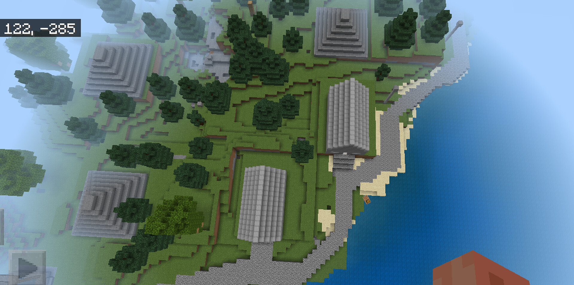The Stone island Minecraft Map