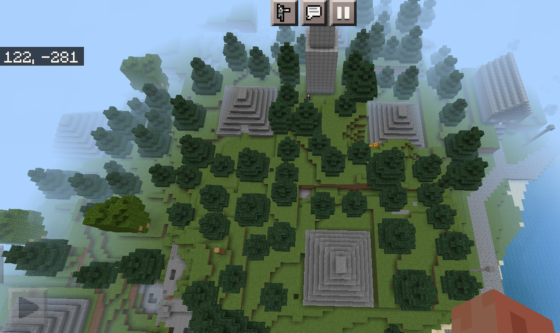 The Stone island Minecraft Map