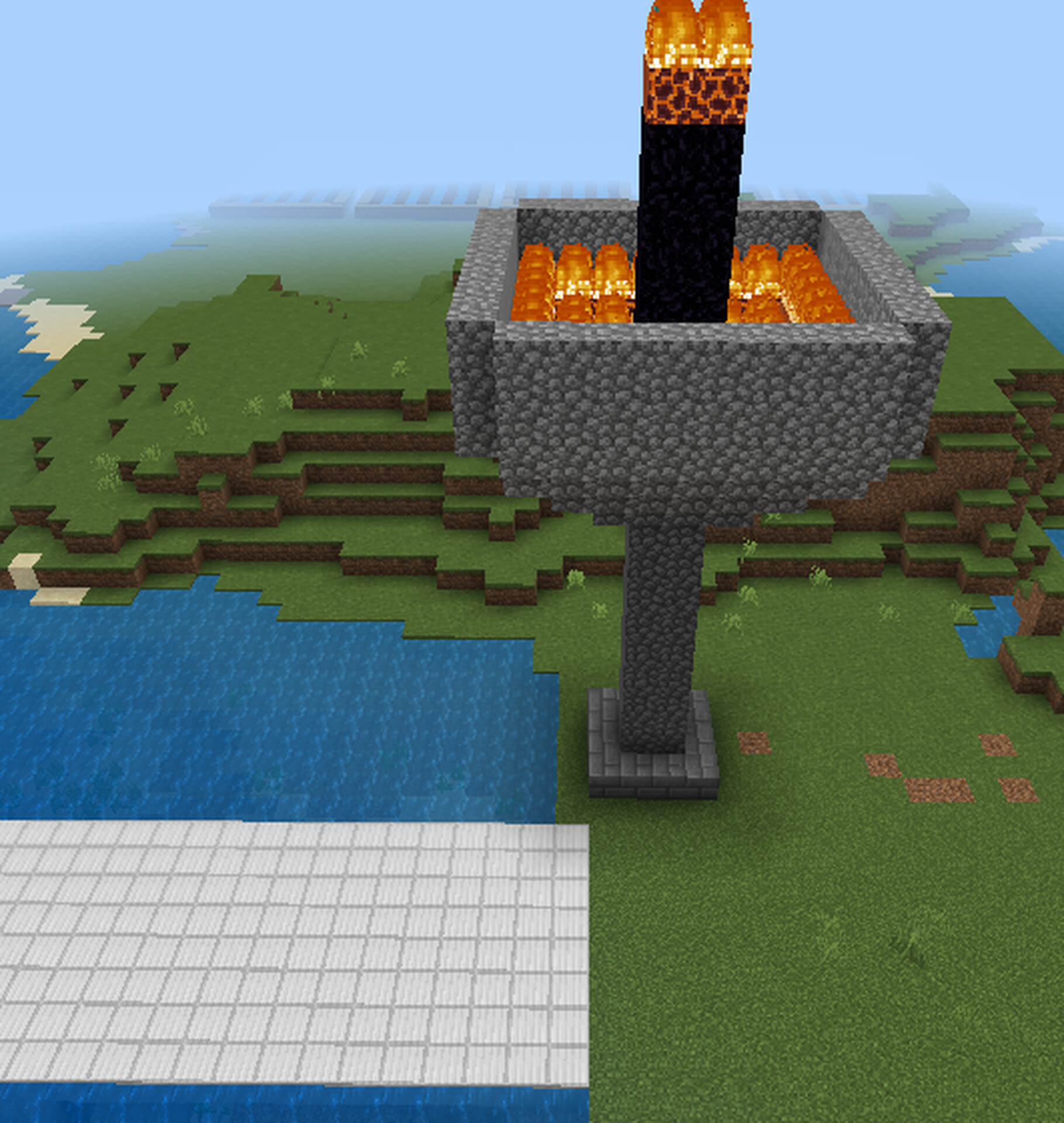 The Stone island Minecraft Map