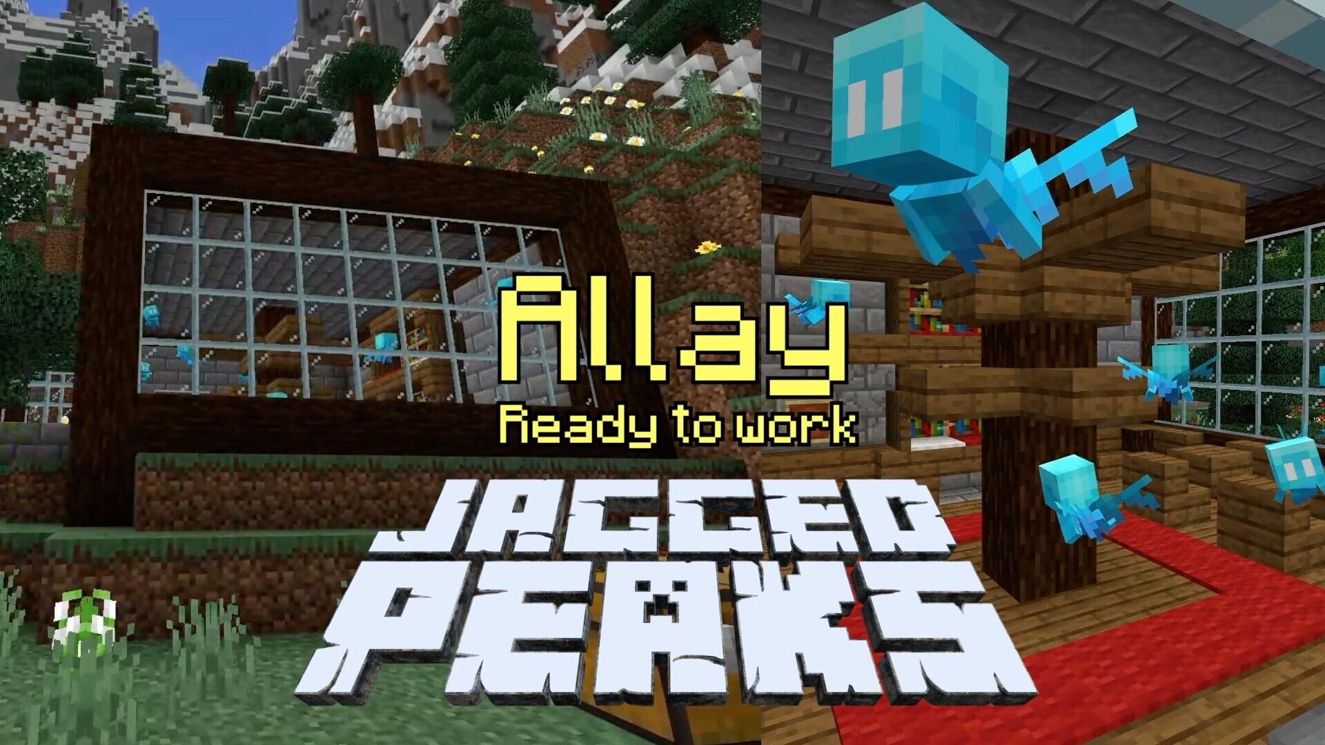 Legit Survival: Jagged Peaks Minecraft Map