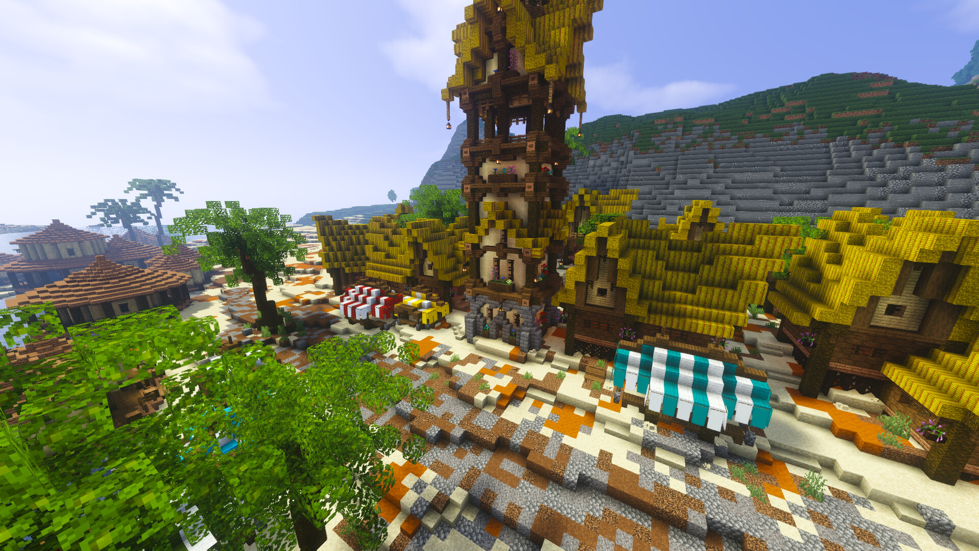 Fisherman Beach Village Minecraft Map