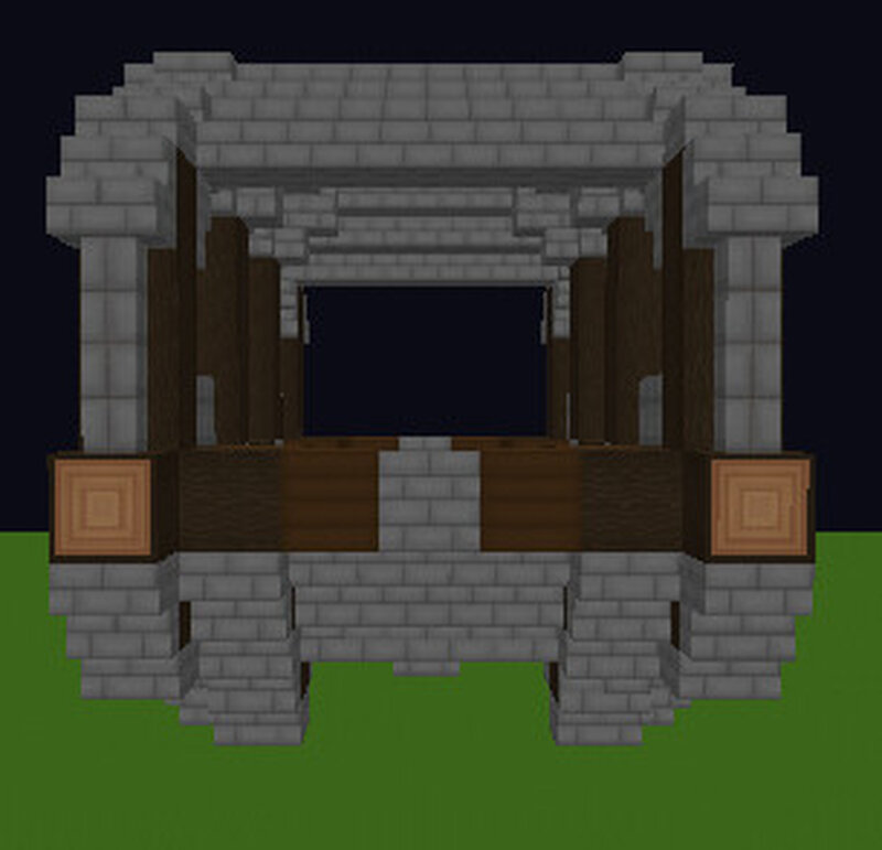 Medieval Theme SkyBlock Bridge Minecraft Map