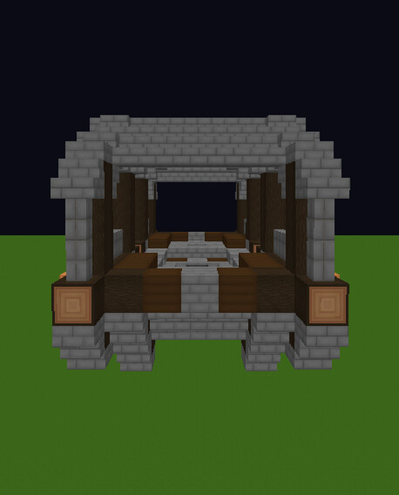 Medieval Theme SkyBlock Bridge Minecraft Map