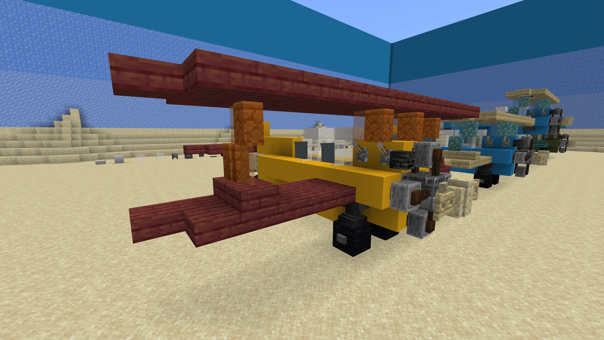 Fallout 76 Bi Plane Minecraft Map