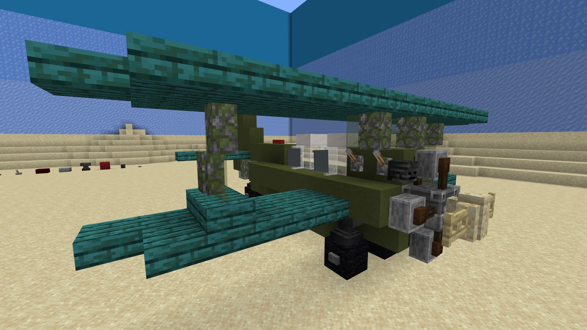 Fallout 76 Bi Plane Minecraft Map