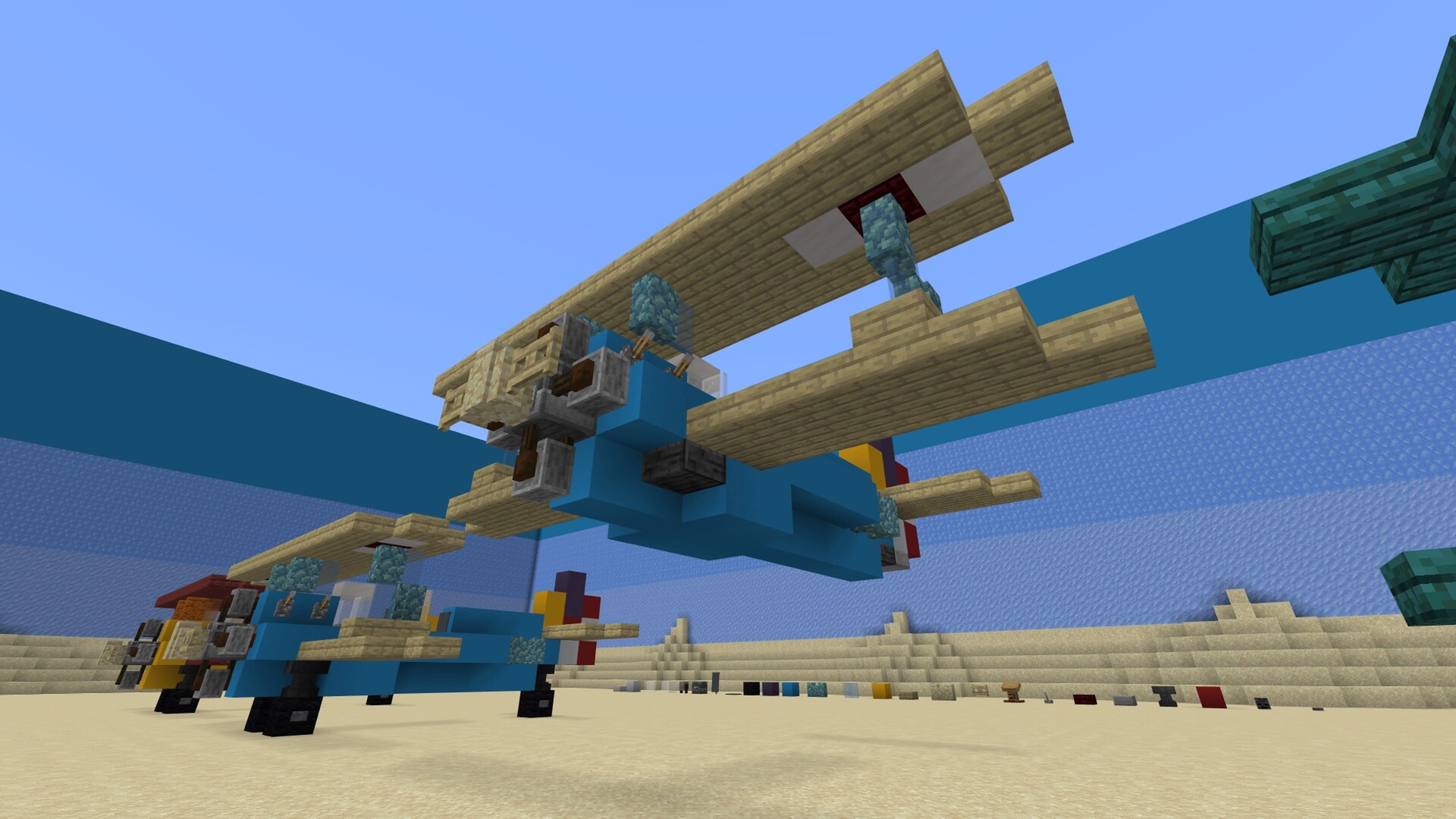 Fallout 76 Bi Plane Minecraft Map