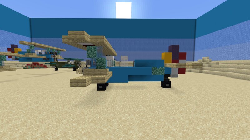 Fallout 76 Bi Plane Minecraft Map