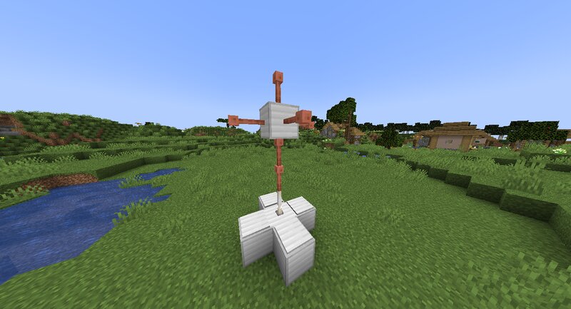 Most Real Lightning Rod Litematic Minecraft Map