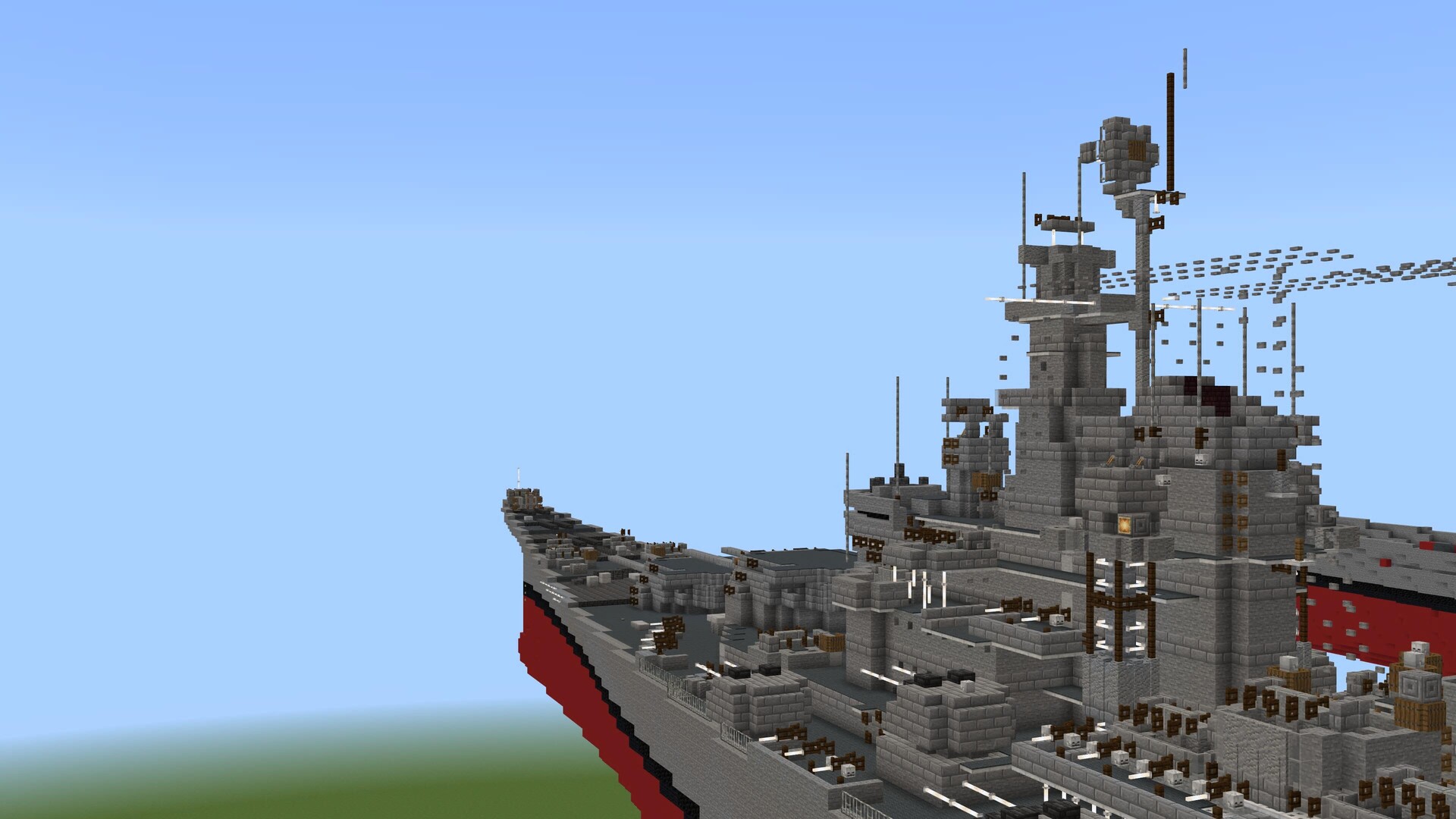 USS ÒwÓhio (1:1 scale) Minecraft Map