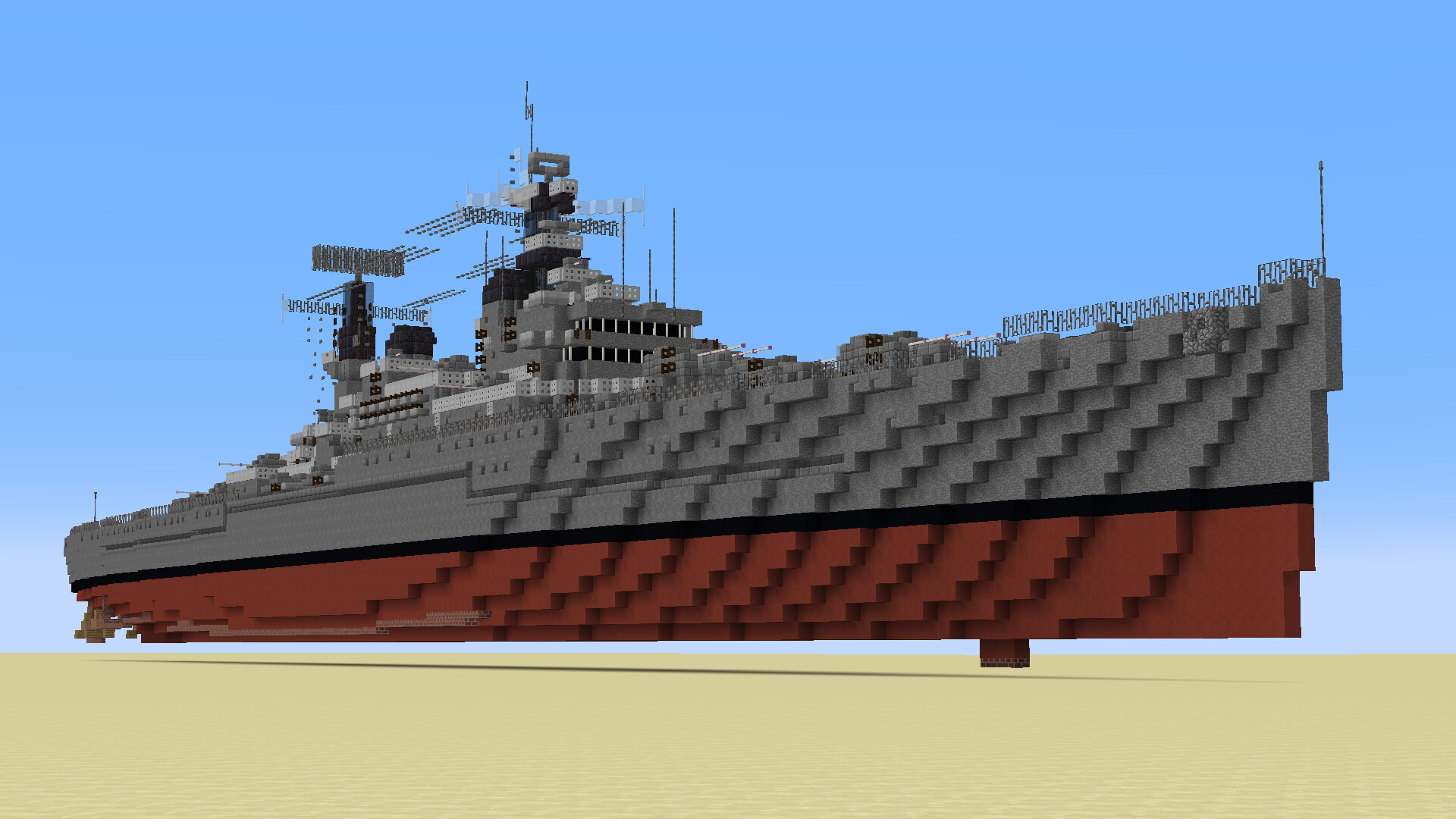 HMS Edgar [Fictional] Minecraft Map