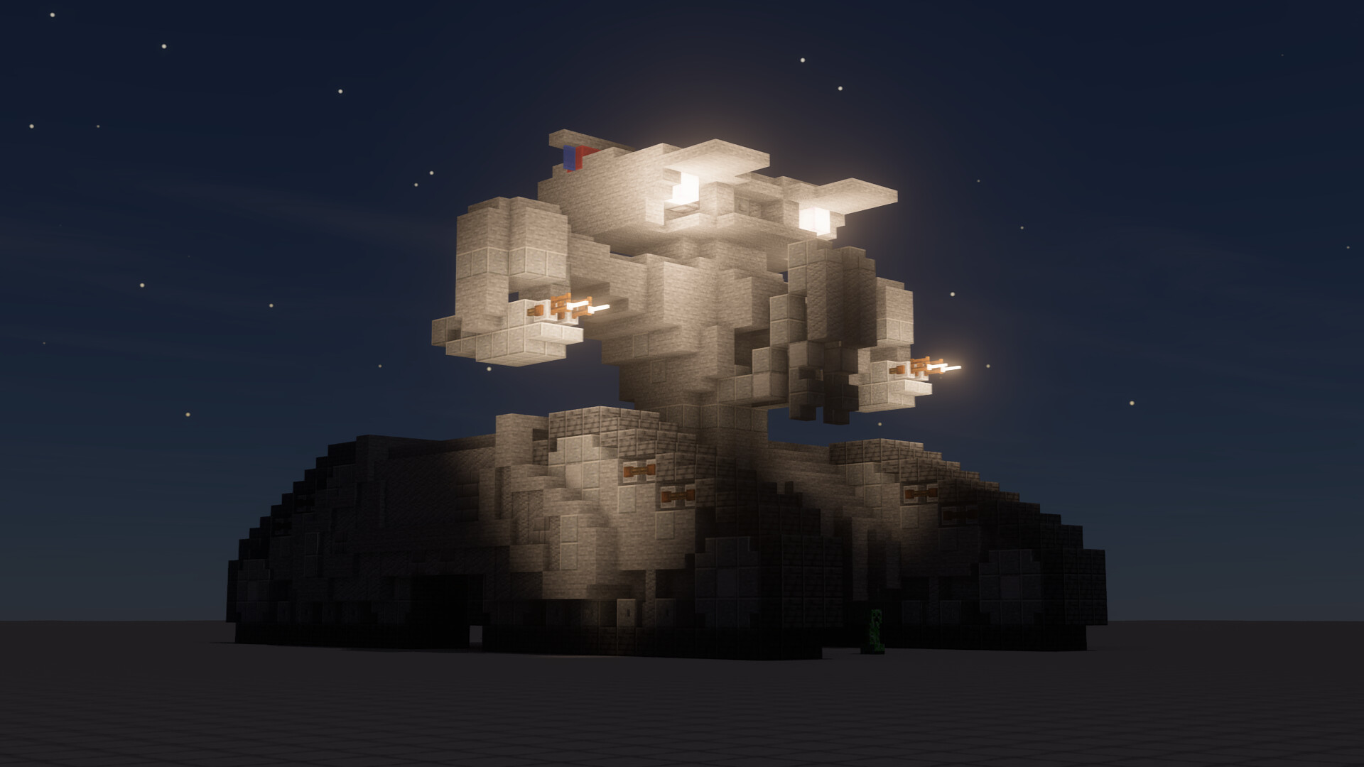 HK-Tank from Terminator 2 Minecraft Map