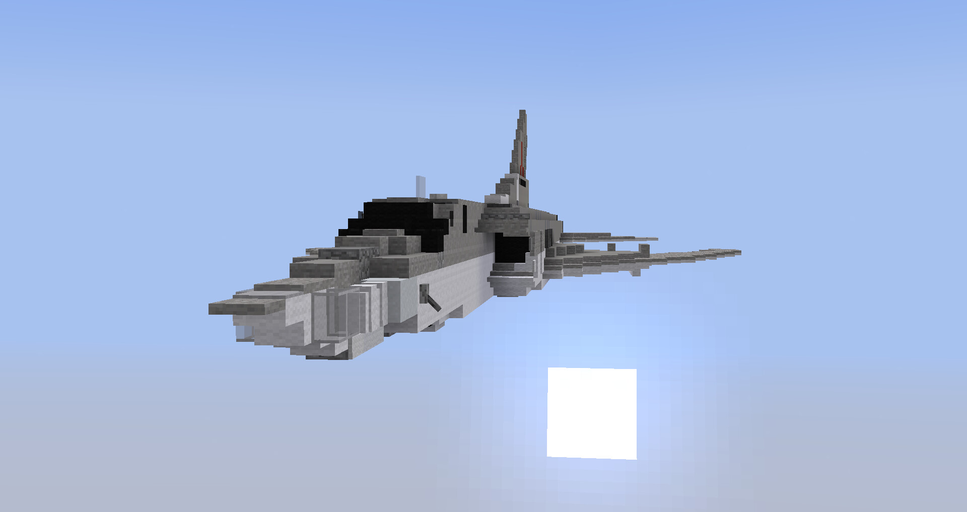 Tupolev Tu-22M3 Backfire 1.5:1 Minecraft Map