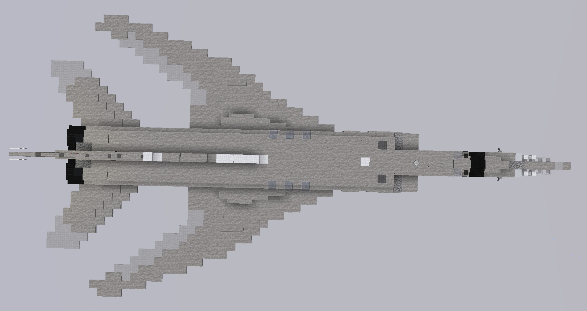 Tupolev Tu-22M3 Backfire 1.5:1 Minecraft Map