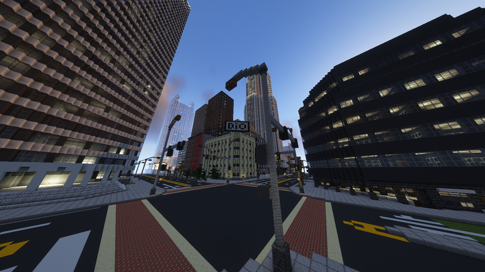 Unnamed city (unfinished ) Minecraft Map