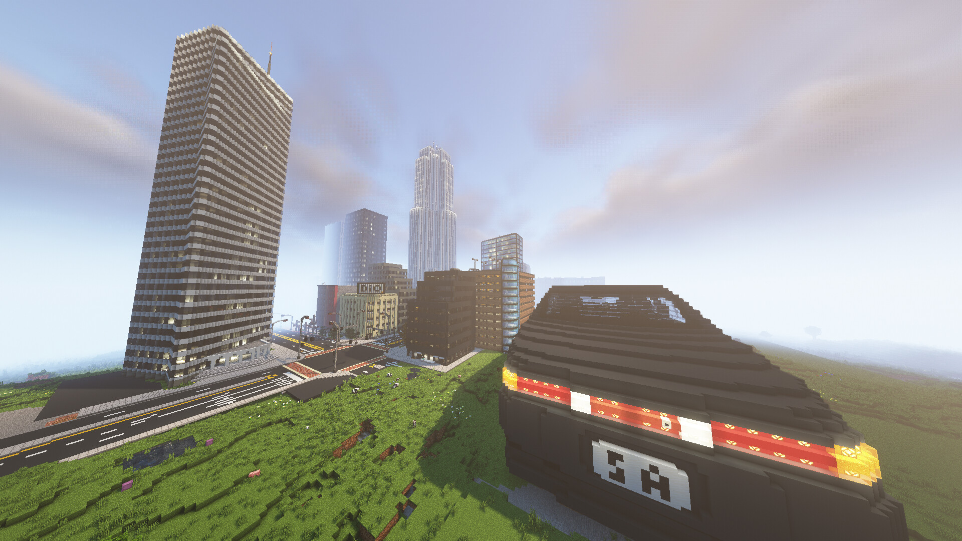 Unnamed city (unfinished ) Minecraft Map
