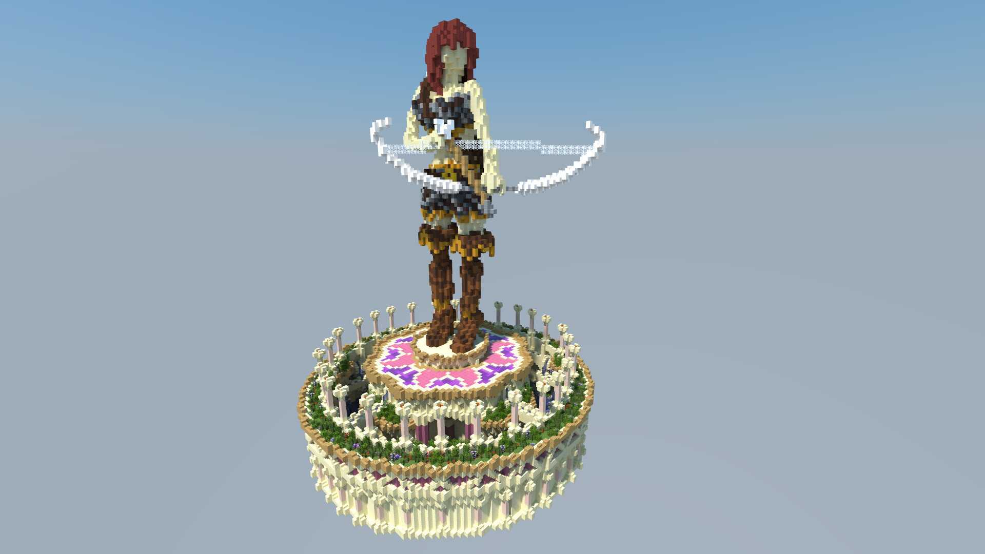 Archer Statue of Kylia Wynstone Minecraft Map