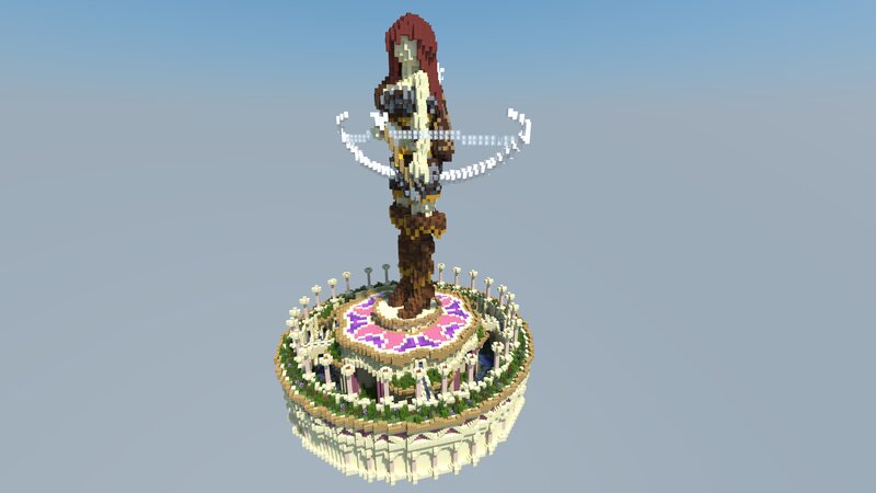Archer Statue of Kylia Wynstone Minecraft Map