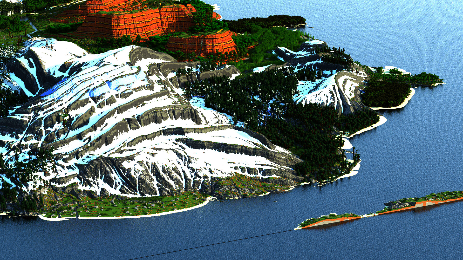 Braliuo - 1.19+ - 4k, Multibiome, Structures, Dungeon, Ancient City ...