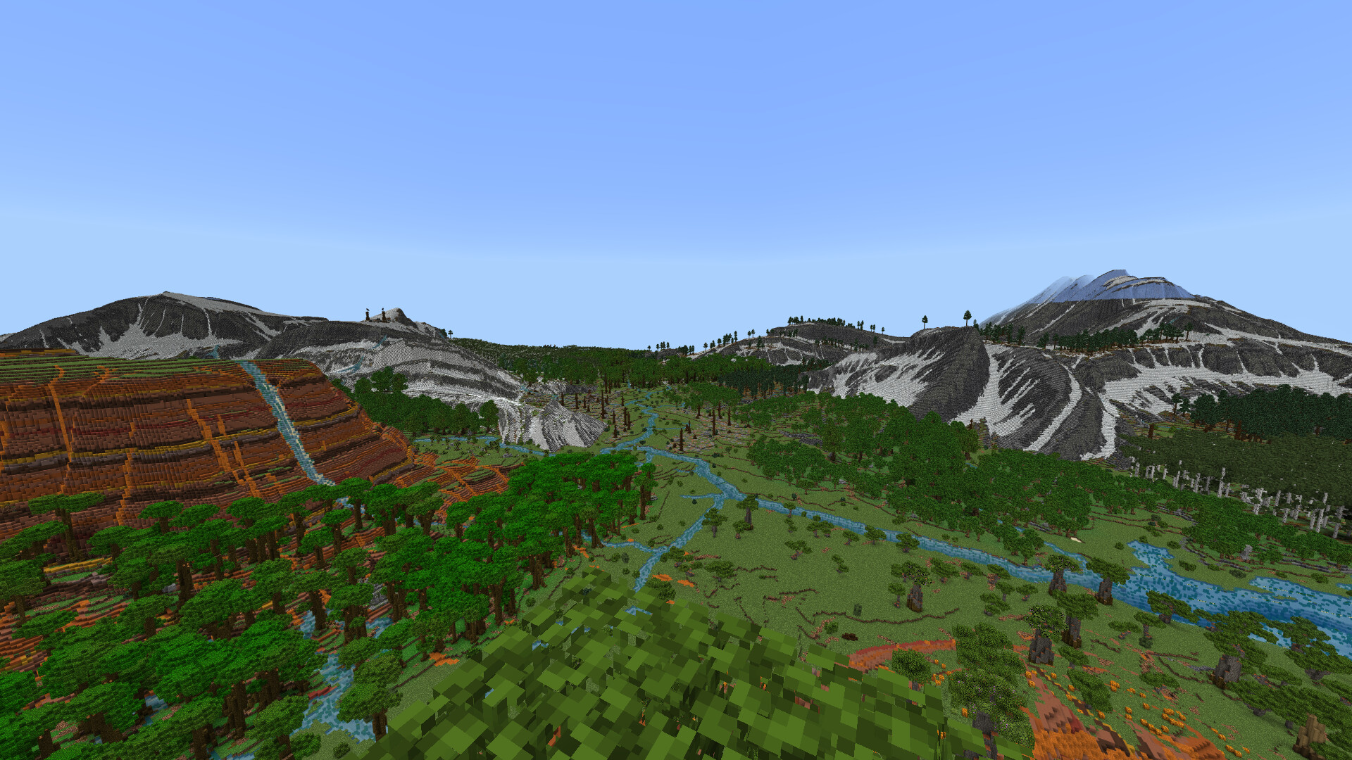 Braliuo - 1.19+ - 4k, Multibiome, Structures, Dungeon, Ancient City ...