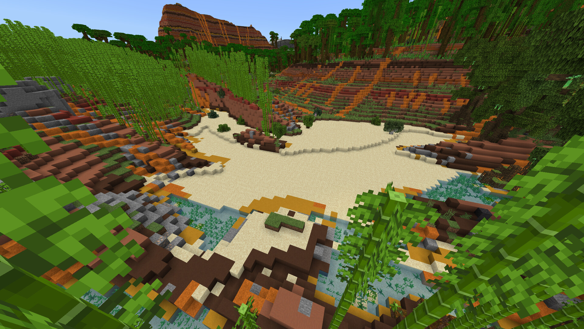 Braliuo - 1.19+ - 4k, Multibiome, Structures, Dungeon, Ancient City - Ore Patches On Cliffs ...