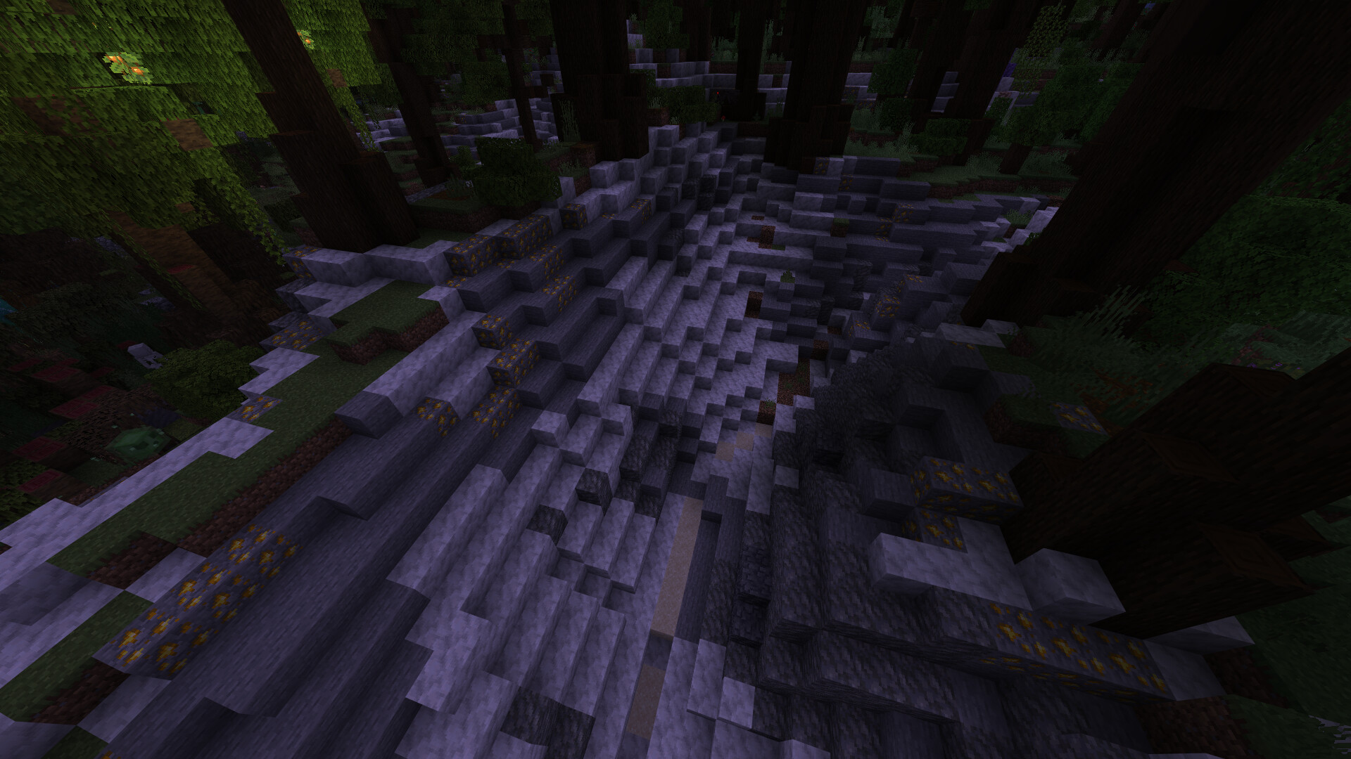 Braliuo - 1.19+ - 4k, Multibiome, Structures, Dungeon, Ancient City - Ore Patches On Cliffs ...