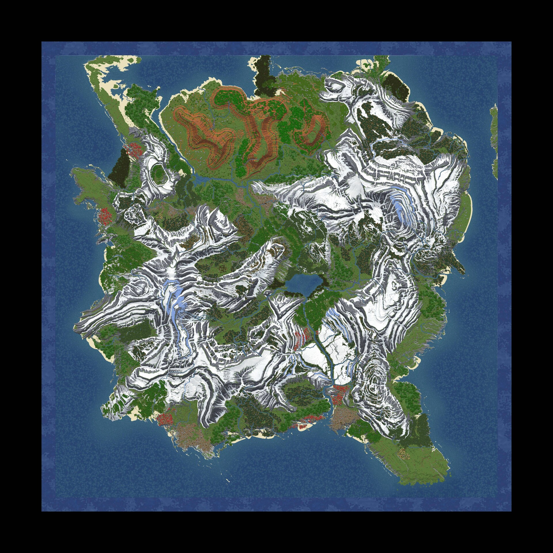 Braliuo - 1.19+ - 4k, Multibiome, Structures, Dungeon, Ancient City ...