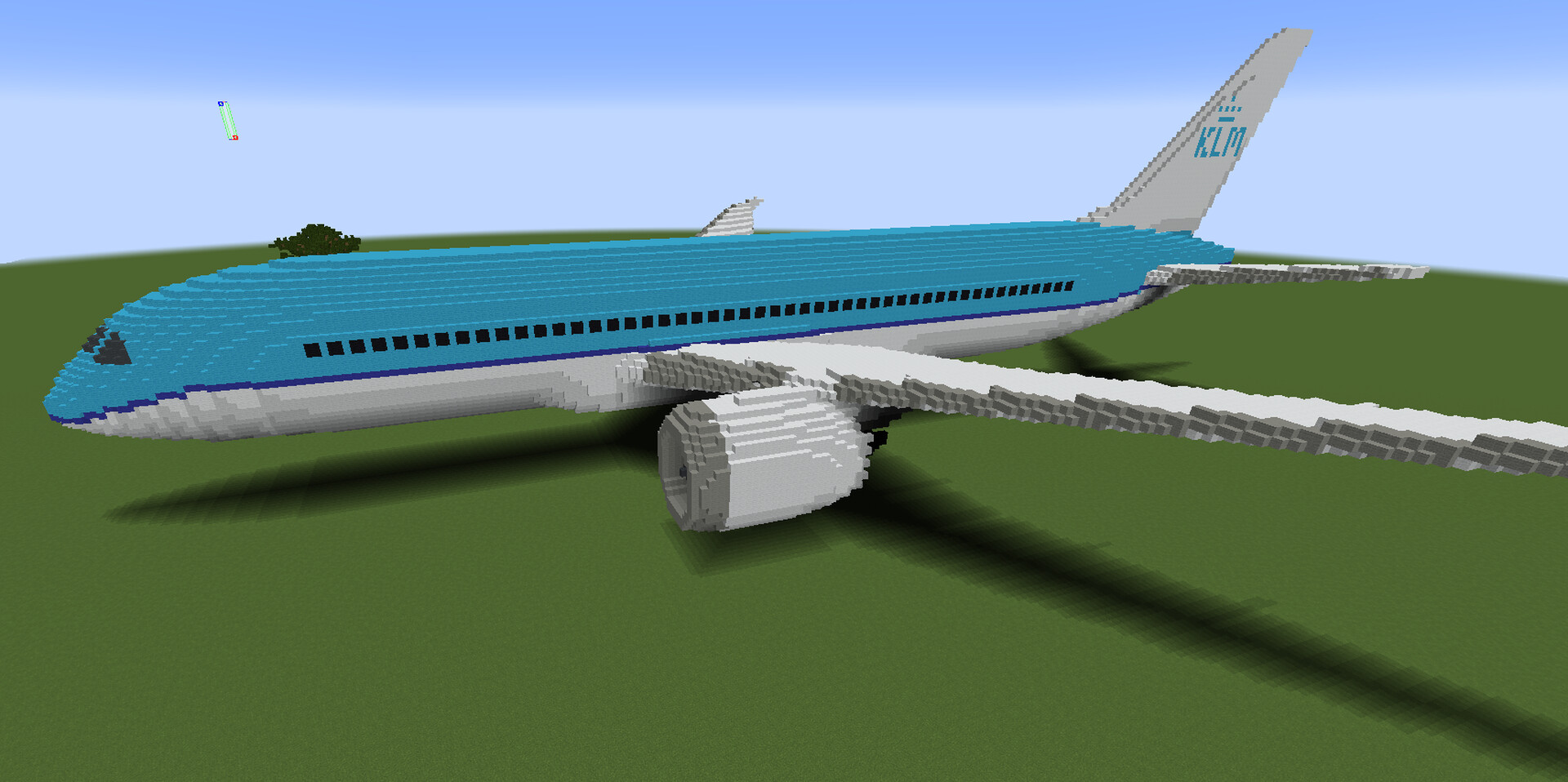 KLM - Boeing 787-9 Minecraft Map