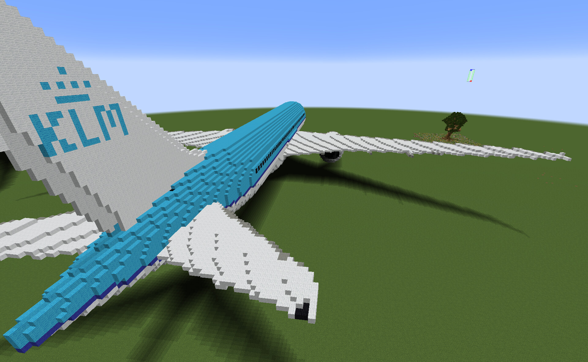 KLM - Boeing 787-9 Minecraft Map