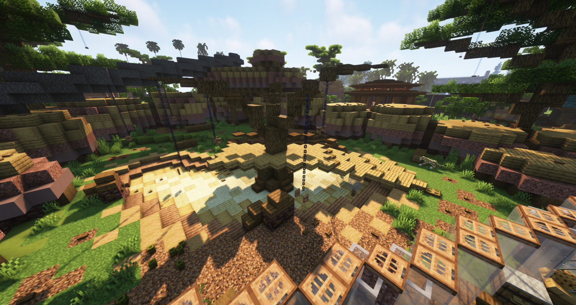 Zoo with working animals! Minecraft Map