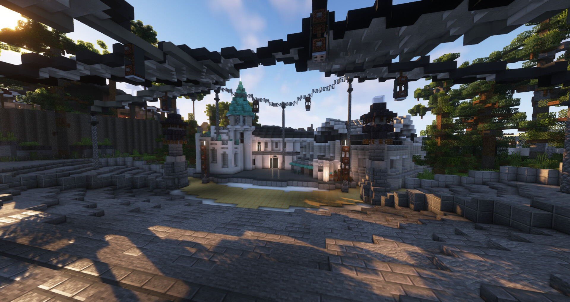 Zoo with working animals! Minecraft Map