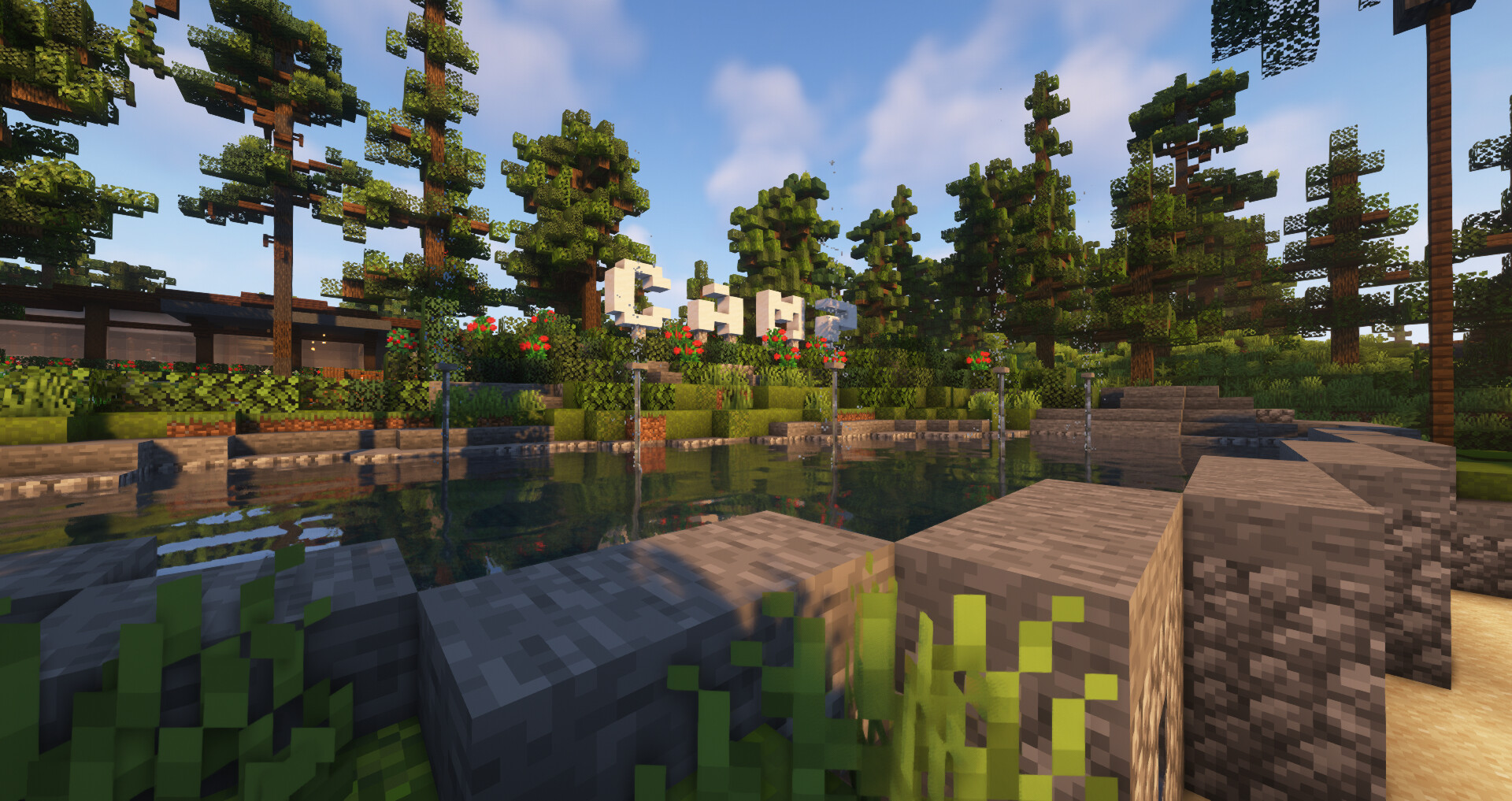 Zoo with working animals! Minecraft Map