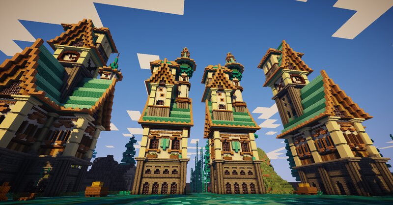 Blue Lobby Minecraft Map