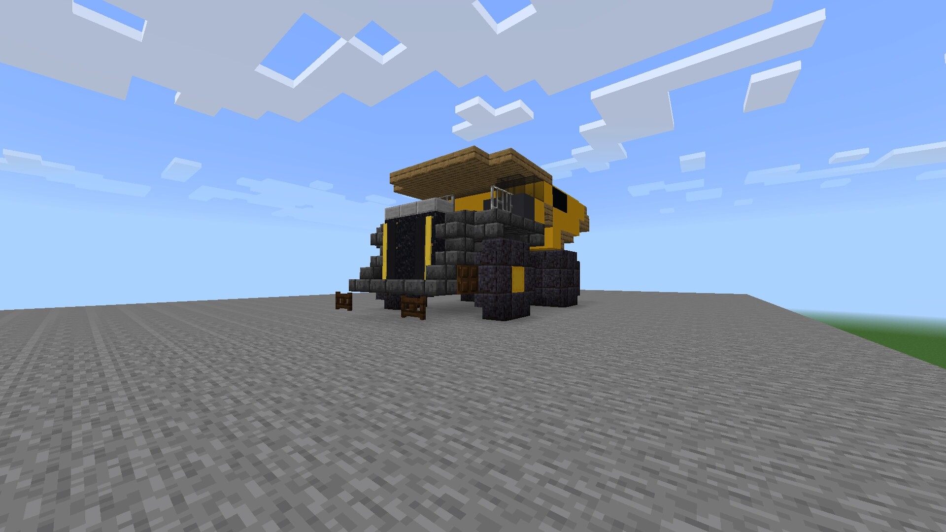 Volvo R100E Mining Truck Minecraft Map