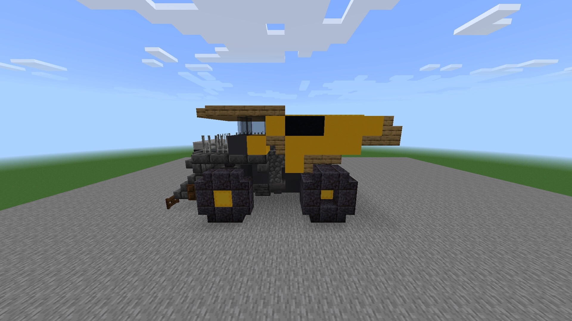 Volvo R100E Mining Truck Minecraft Map